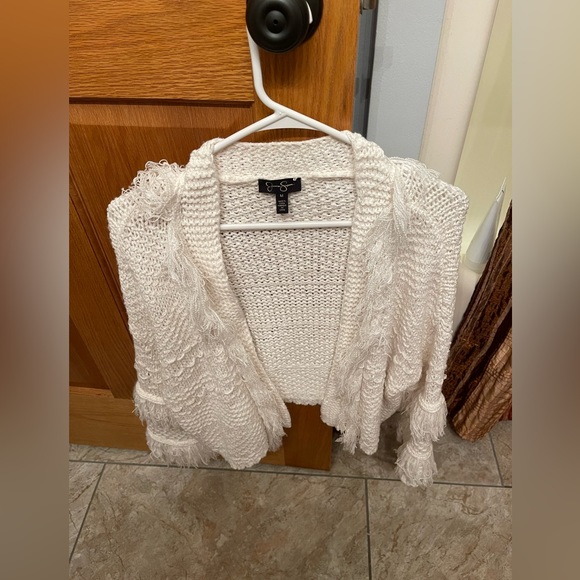 Jessica Simpson | Sweaters | Jessica Simpson Fringe Cardigantop | Poshmark